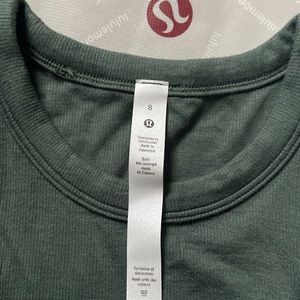lululemon athletica | Tops | Lululemon Hold Tight Cropped Tank In Dark ...